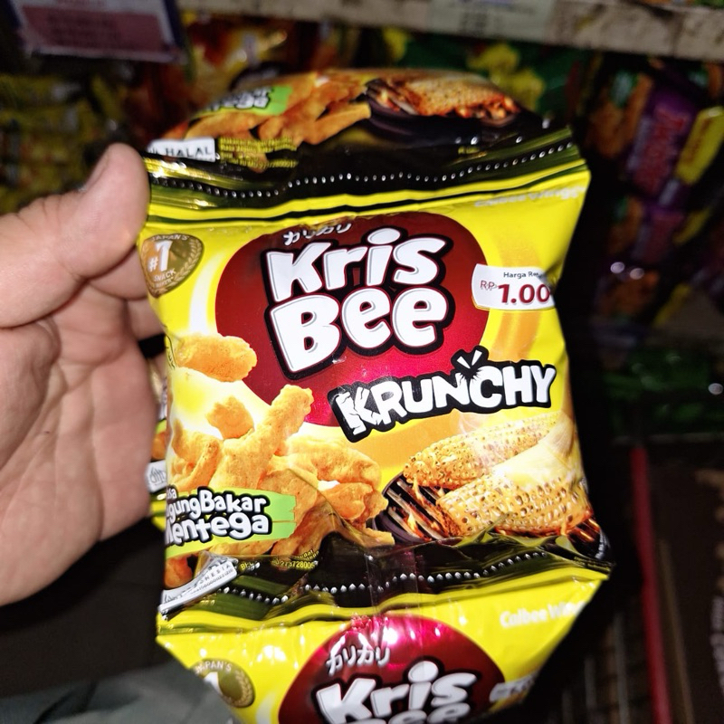 KRIS BEE butter roasted corn krunchy 10g string | Shopee Philippines
