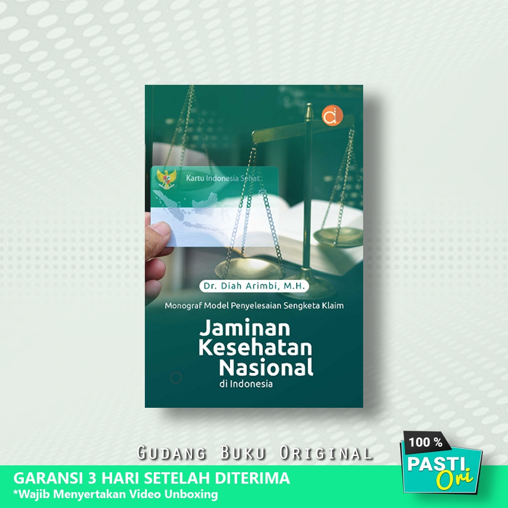 Monograph Book Model Of Dispute Resolution National Health Guarantee ...