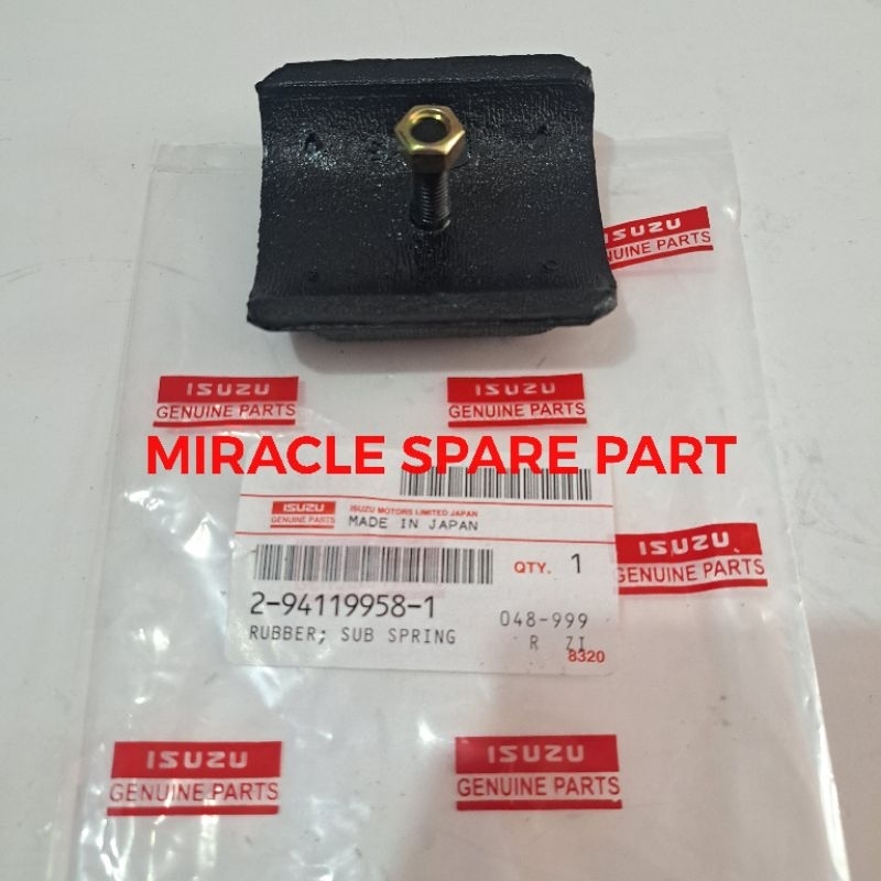 Rubber Helper Stopper Rubber Mount Leaf Spring Isuzu ELF NHR55 NKR66 ...