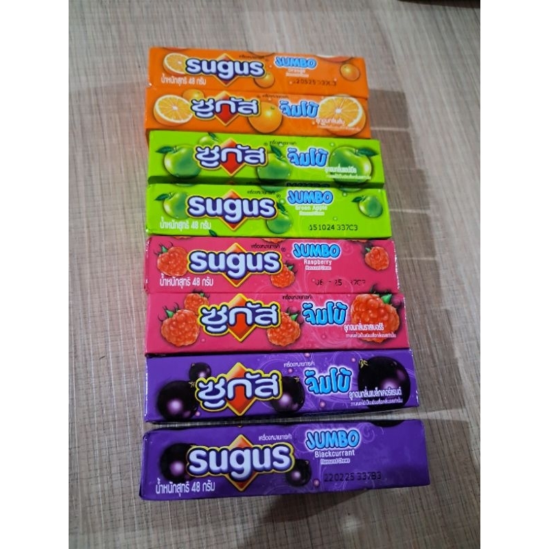 New Sugus Jumbo Soft candy 48gram chewy candy Sugus Thailand | Shopee ...