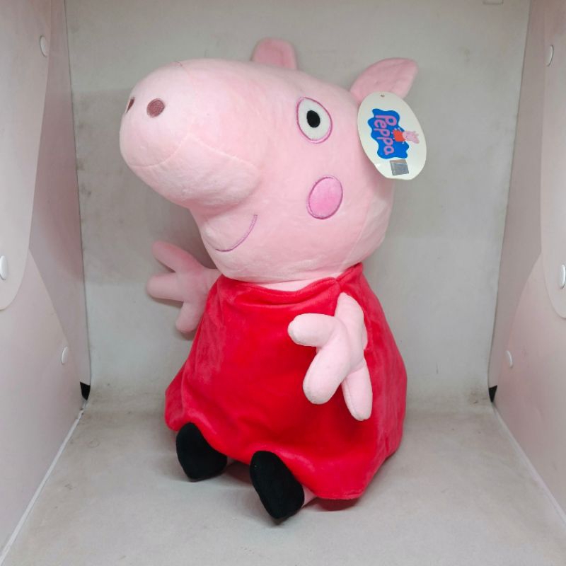 Original large Peppa Pig doll with Plush tag | Shopee Philippines