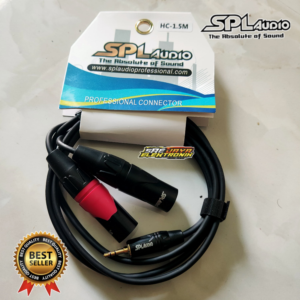 Spl Audio HC-1.5M HP Audio Cable/Laptop To Mixer | Shopee Philippines