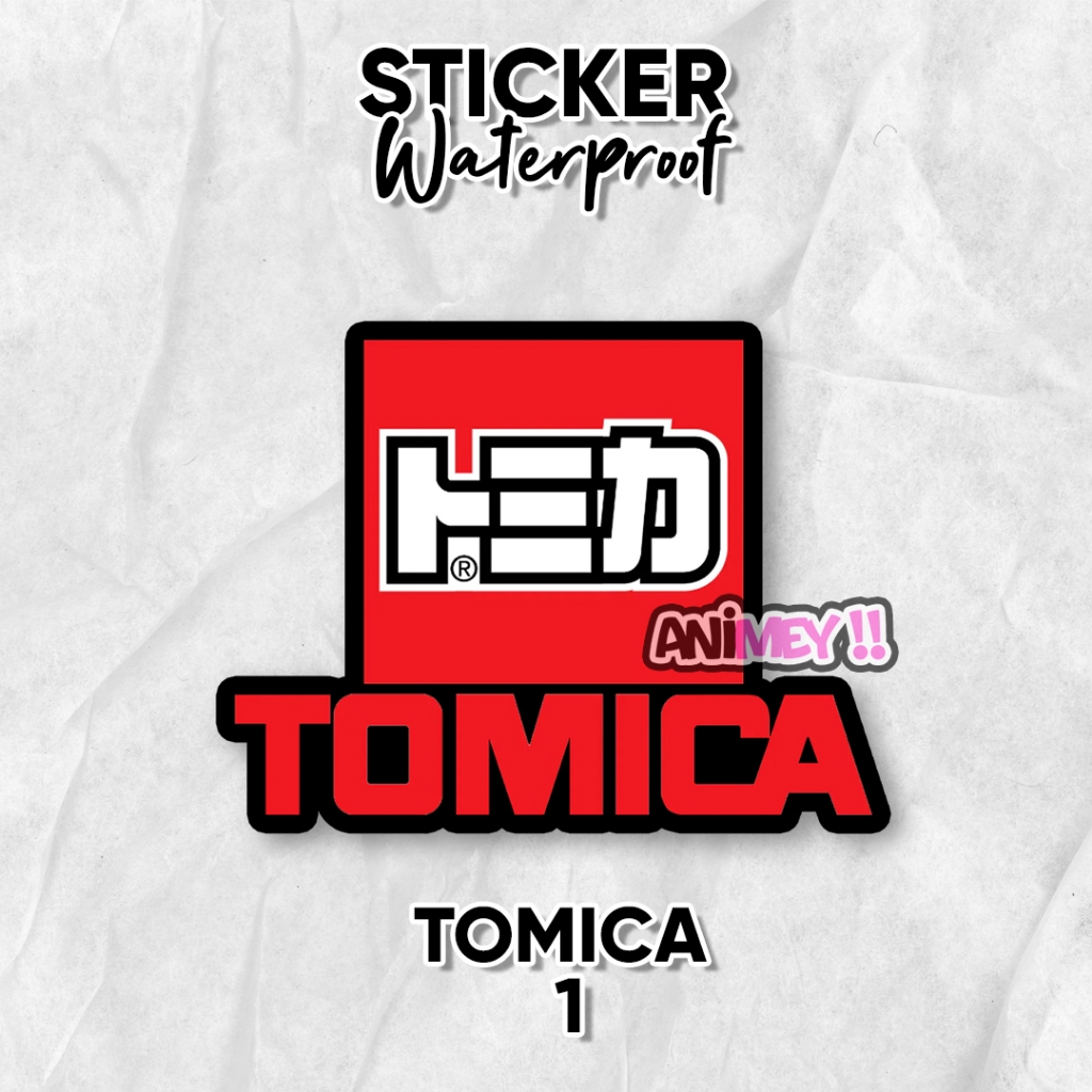 Tomica Logo Sticker/Tomica Sticker/Waterproof Sticker | Shopee Philippines