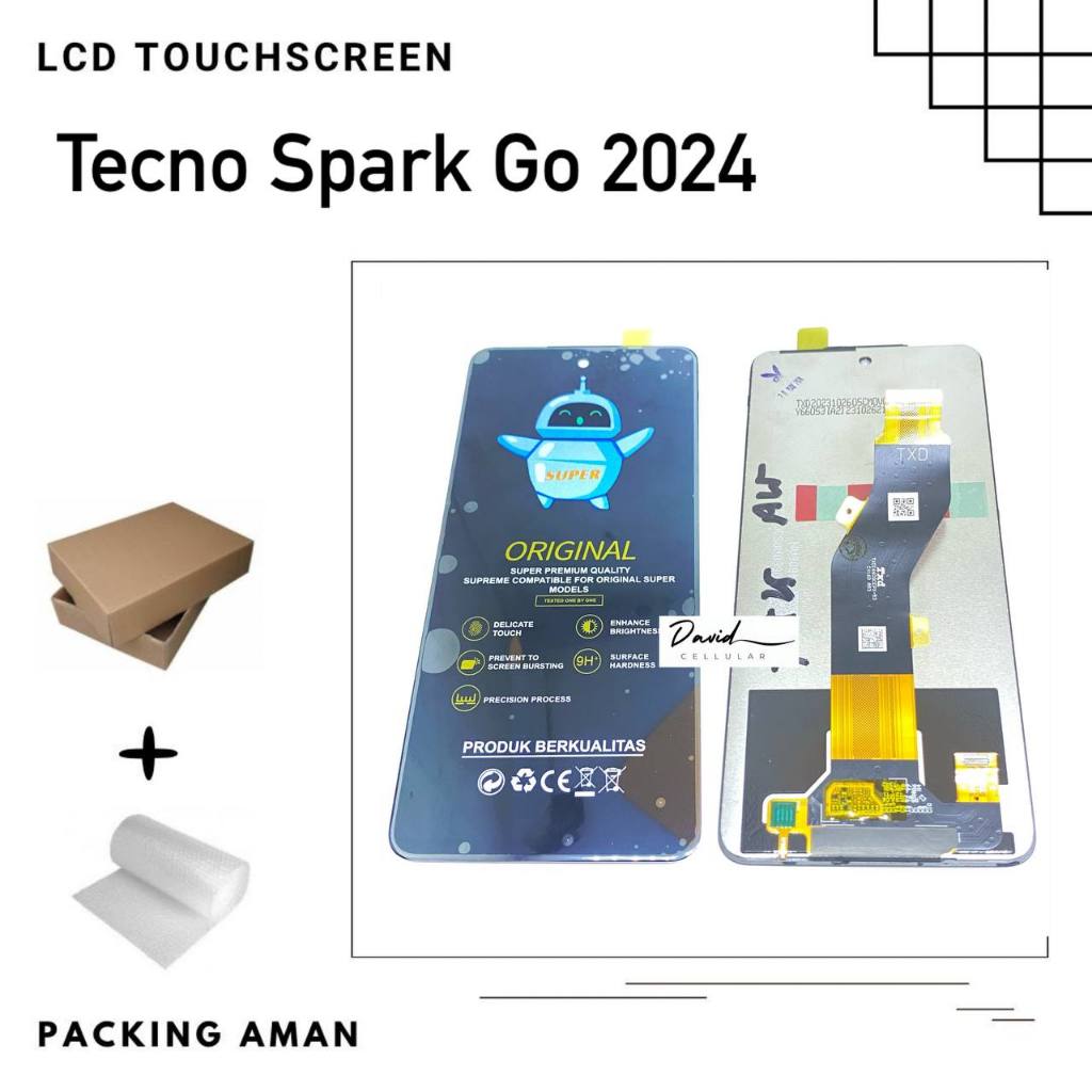 Lcd TOUCHSCREEN TECNO SPARK GO 2024/BG6 FULLSET | Shopee Philippines