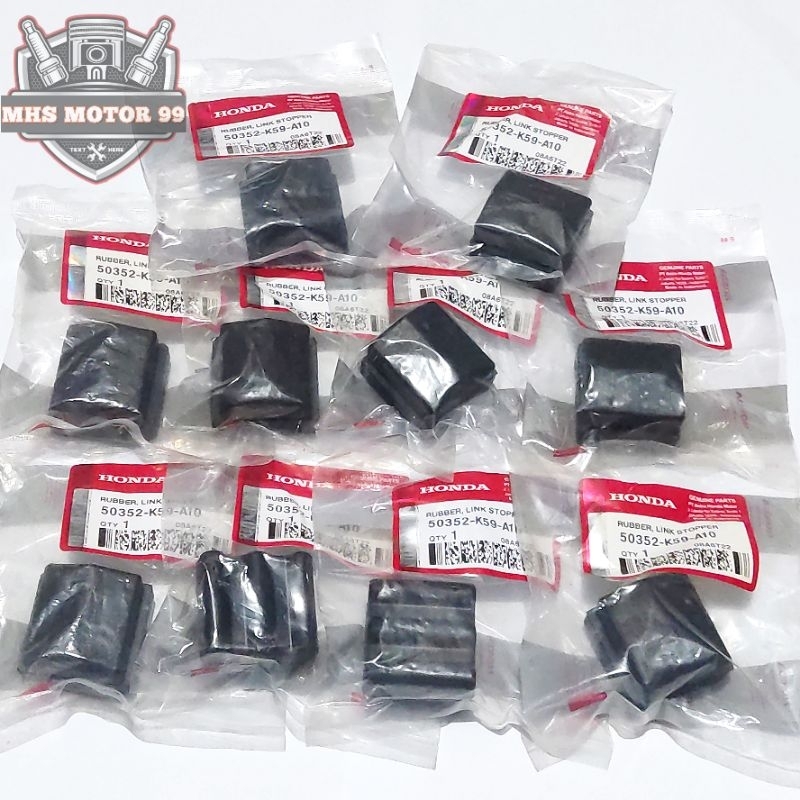 MESIN WHOLESALE (10 PCS) RUBBER MOUNTING BEAT FI BEAT POP GENIO VARIO ...