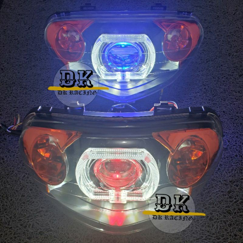 Headlamp Headlight Reflector Mio sporty 5tl Custom Set Billed Projie 3. ...