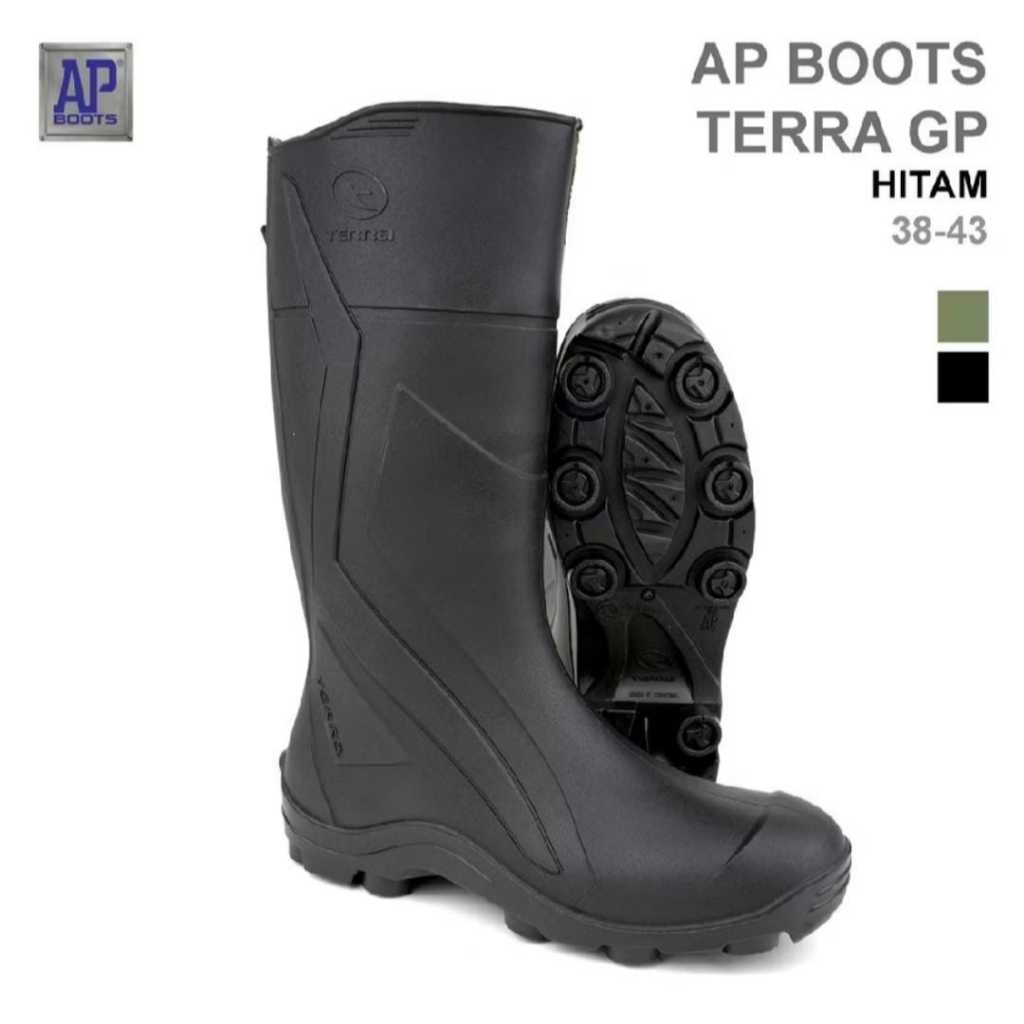 AP Boots AP Terra GP Black High Boots Black Sole Size 38 - 43 - Twofeet ...
