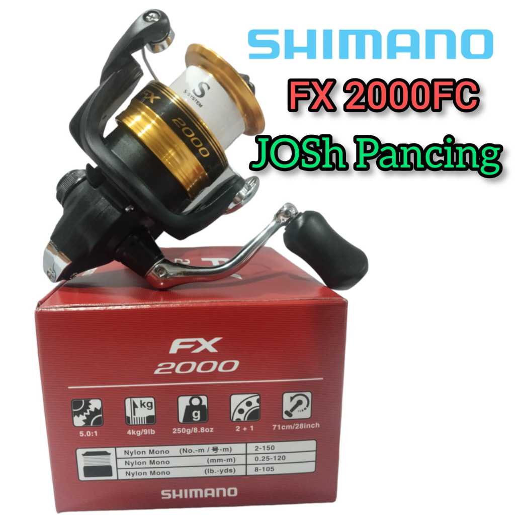Shimano FX 1000 2000 3000 FC 3BB Fishing reel | Shopee Philippines