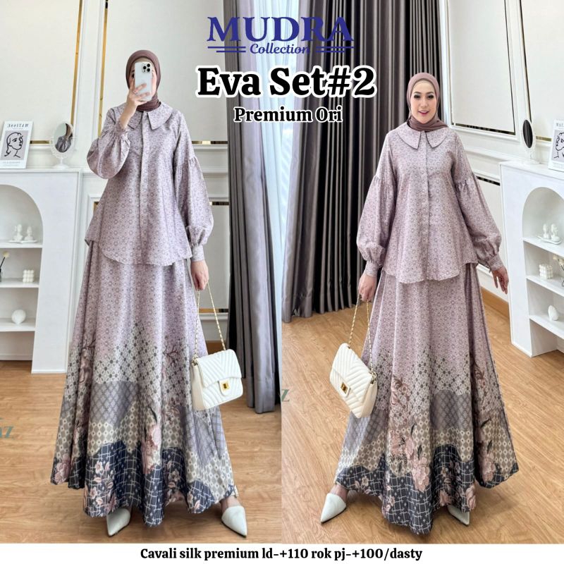 Women's Eva Set Suit, Muna Set Original By Mudra/ Oneset Premium ...