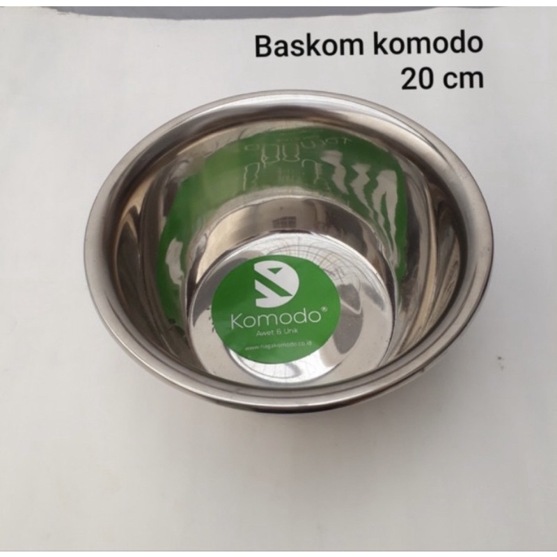 Korean stainless Basin Size 20cm/komodo stainless Basin 20cm | Shopee ...