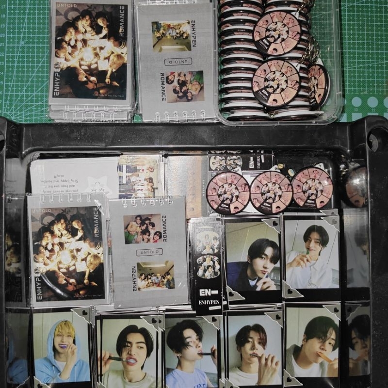 Freebies Fankit Fanmade Unofficial Enhypen Untold Edition Notebook ...