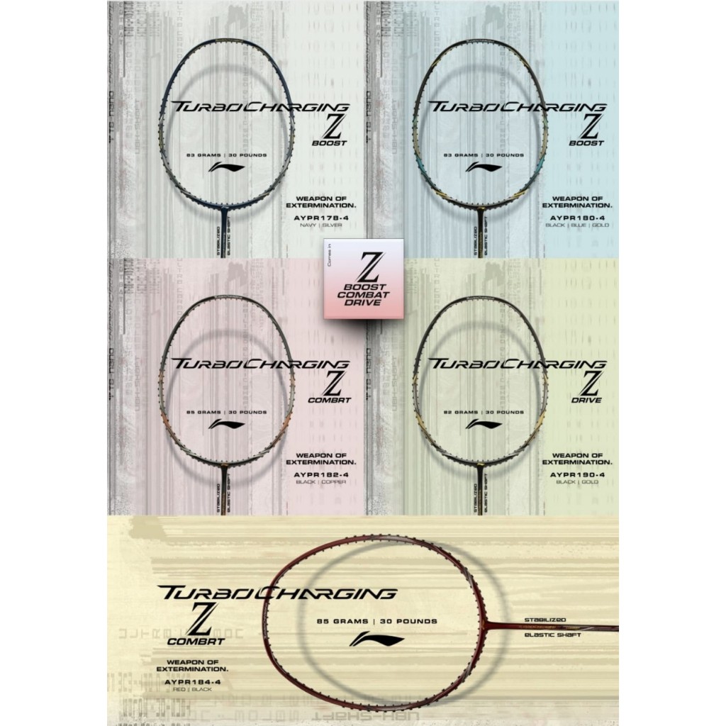 Lining Turbo Charging Z COMBAT badminton racket | Shopee Philippines