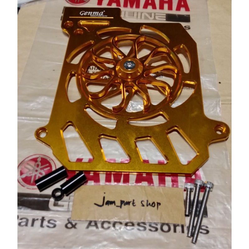Yamaha new aerox 155 lexy enc genma radiator Fan cover cover original ...
