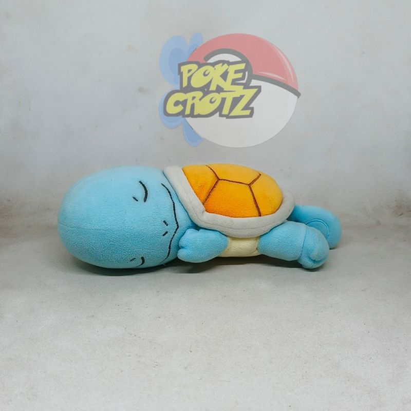 Sleeping squirtle zzz t-arts plush pokemon Doll 23cm | Shopee Philippines