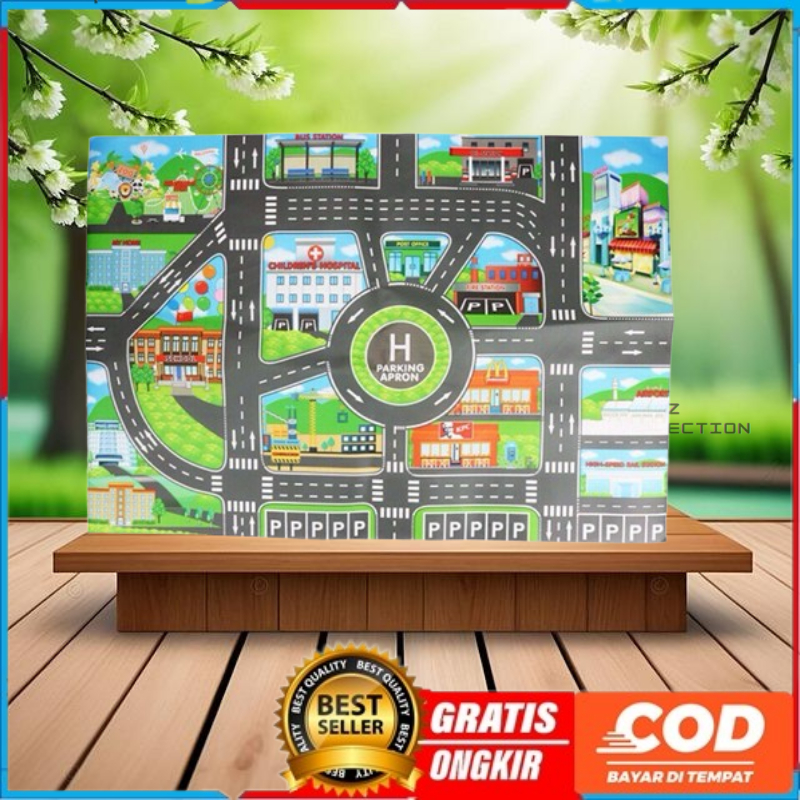 Play Maps Children's Play Maps Pretend Play Maps City Maps Children's ...
