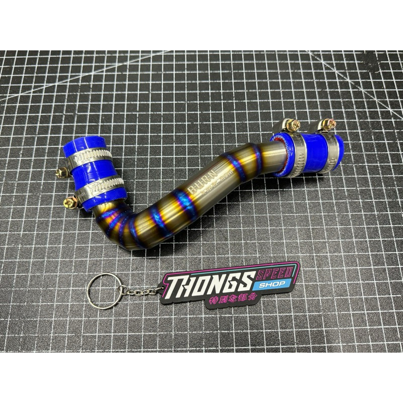 YAMAHA XMAX 250 TITANIUM BURN RADIATOR HAWA PIPE BY MU-FACT | Shopee ...