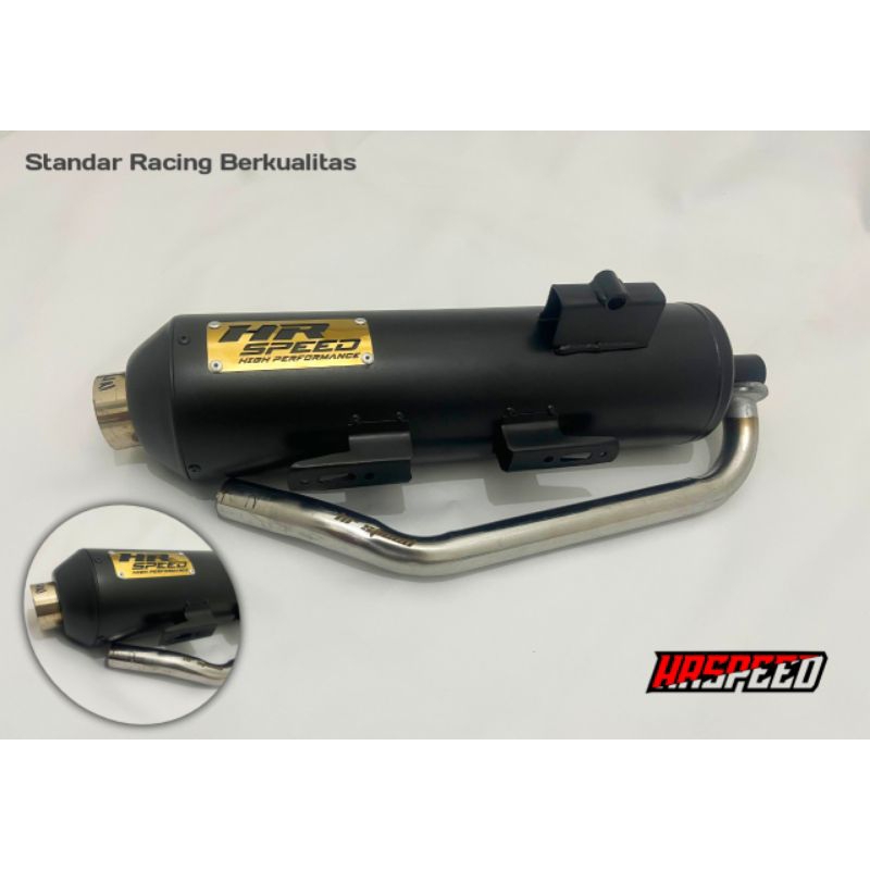 Standard racing exhaust nmax aerox vario pcx lscoopy beat mio etc ...