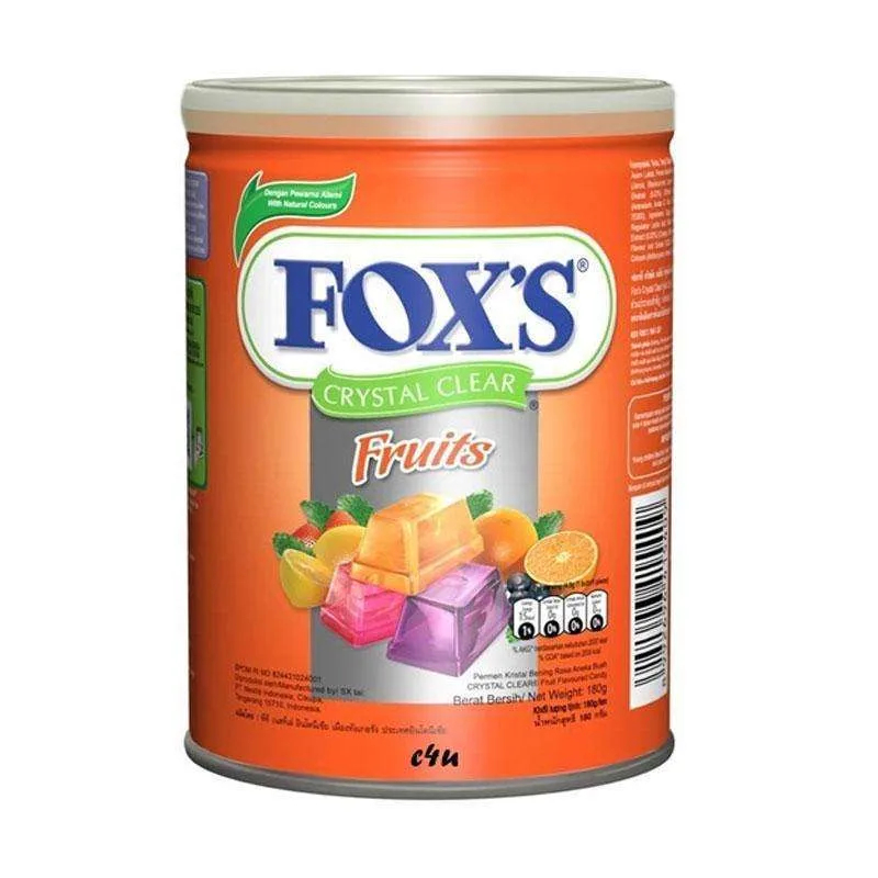 Fox Fruits 180G TIN[CAN] | Shopee Philippines
