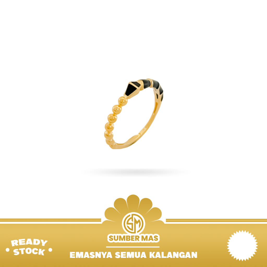 Plave BLACK FASHION 8K Ring - SUMBER MAS | Shopee Philippines