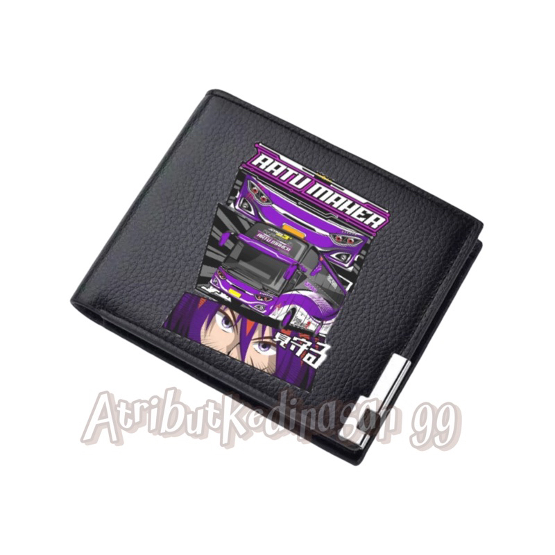Children's Leather Wallet BUS RATU MAHER BIS RATU MAHER Fashion FOLDING ...