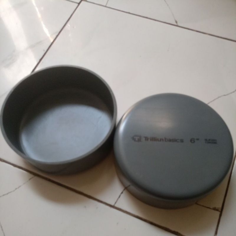 Trillion End Cap 6 Inch Type D Dop PVC Paralon Pipe Cap | Shopee ...