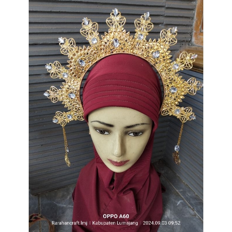 (style 107) traditional dance headband/carnival headband/dance crown ...