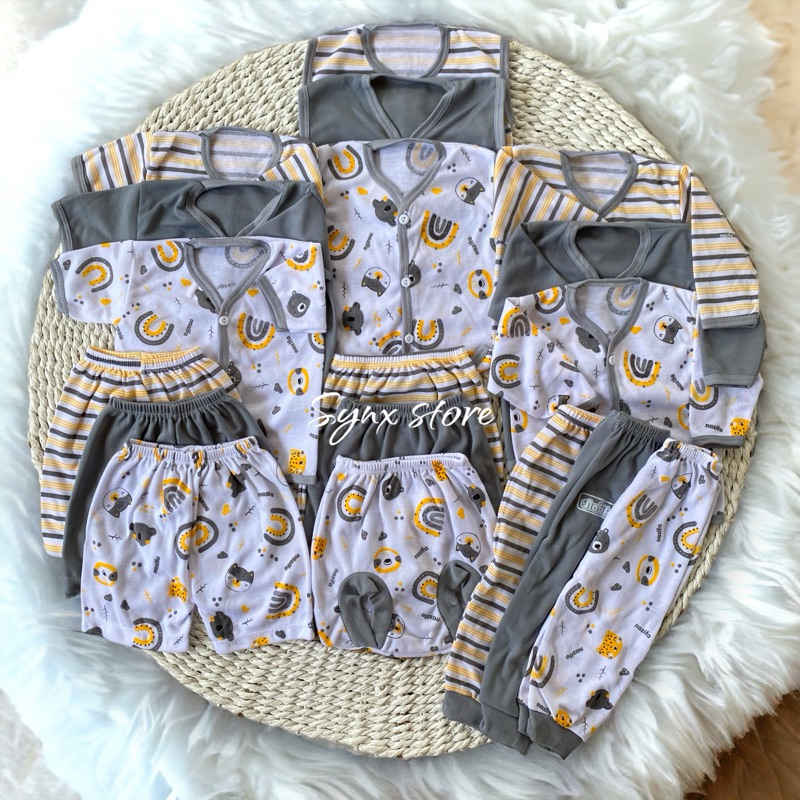 Brojolan Package 18 Pcs Newborn Baby Clothes and Pants Long Short ...