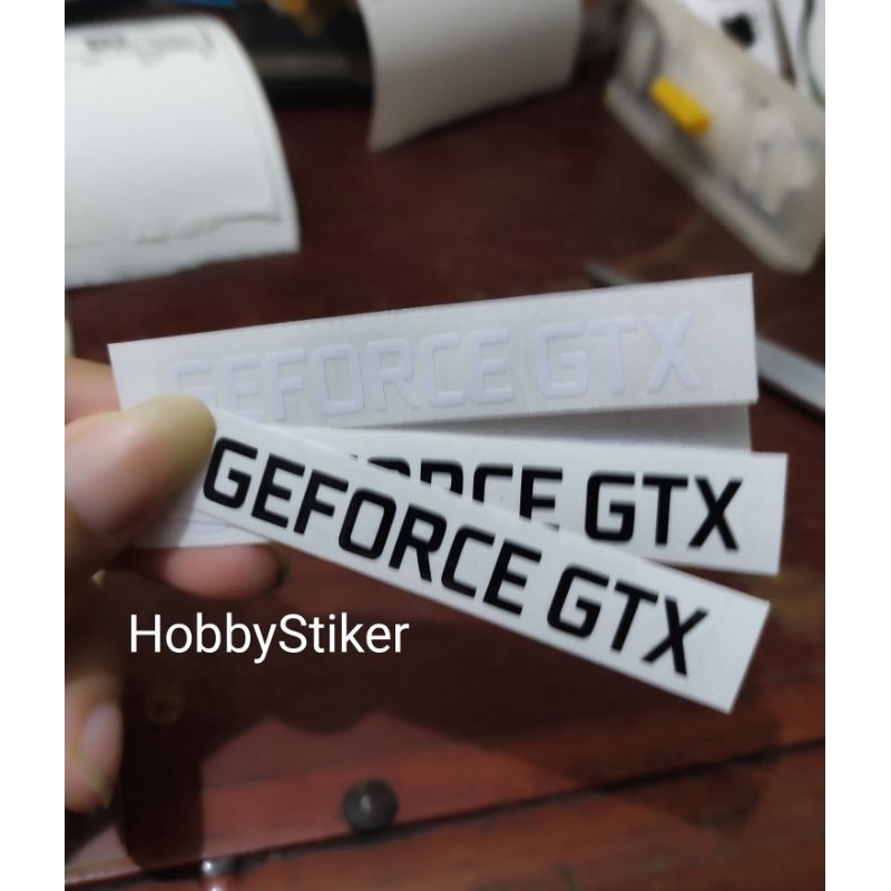 Geforce Gtx sticker for computer laptop pc bezel | Shopee Philippines