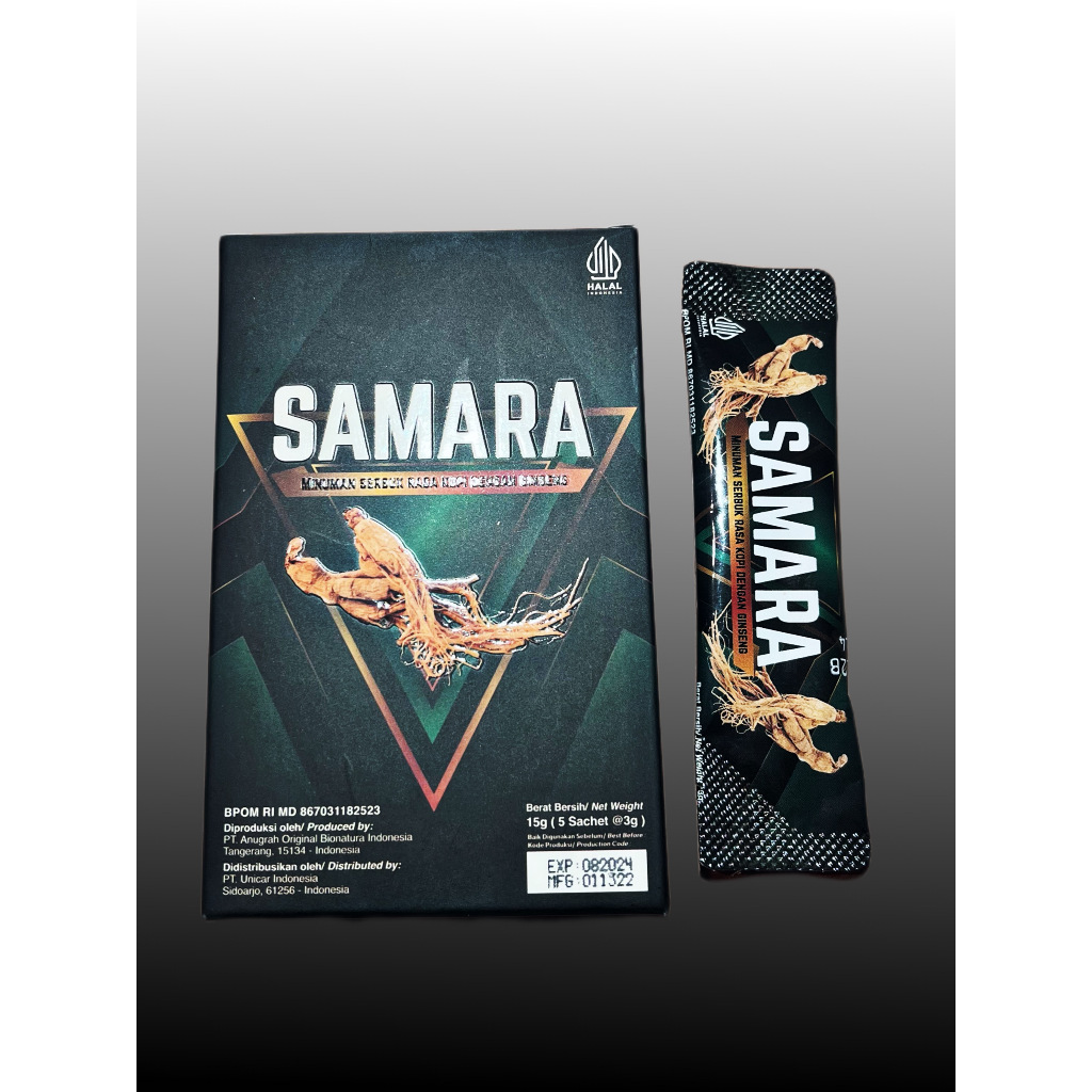 Samara 1 BOX CONTAINS 10 SACHETS (COFFEE FLAVOR POWDER DRINK WITH ...
