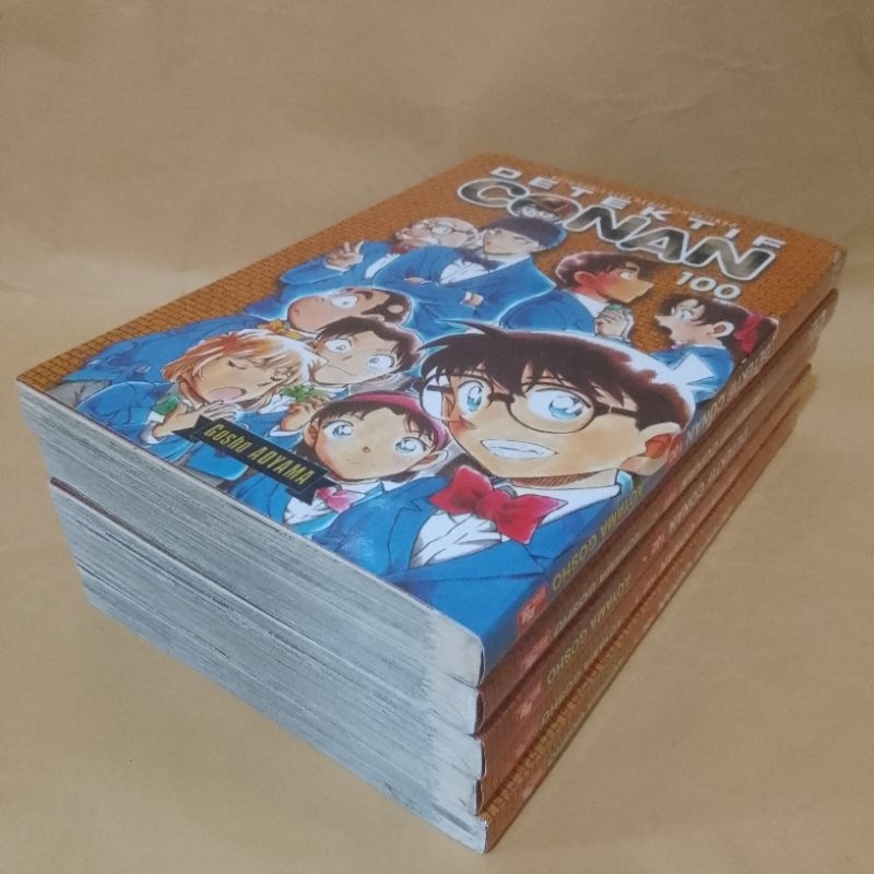 Comic Detective Conan Set 100-104 (Kolpri) | Shopee Philippines