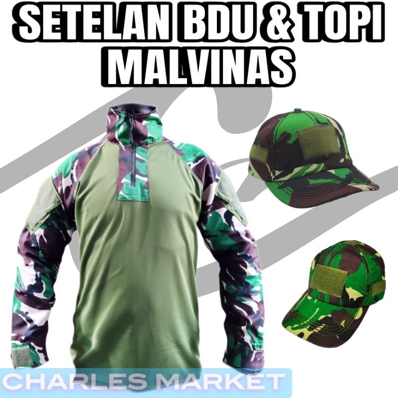 BDU SET AND MALVINAS HAT - MALVINAS PRESSBODY SET - BDU MALVINAS ...