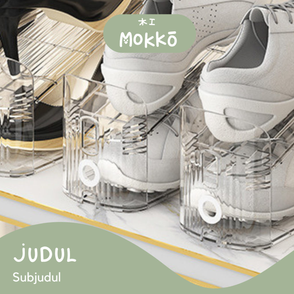 Mokko - AKIRA Easy Slipper Organizer Minimalist Heel Shoe Tier ...