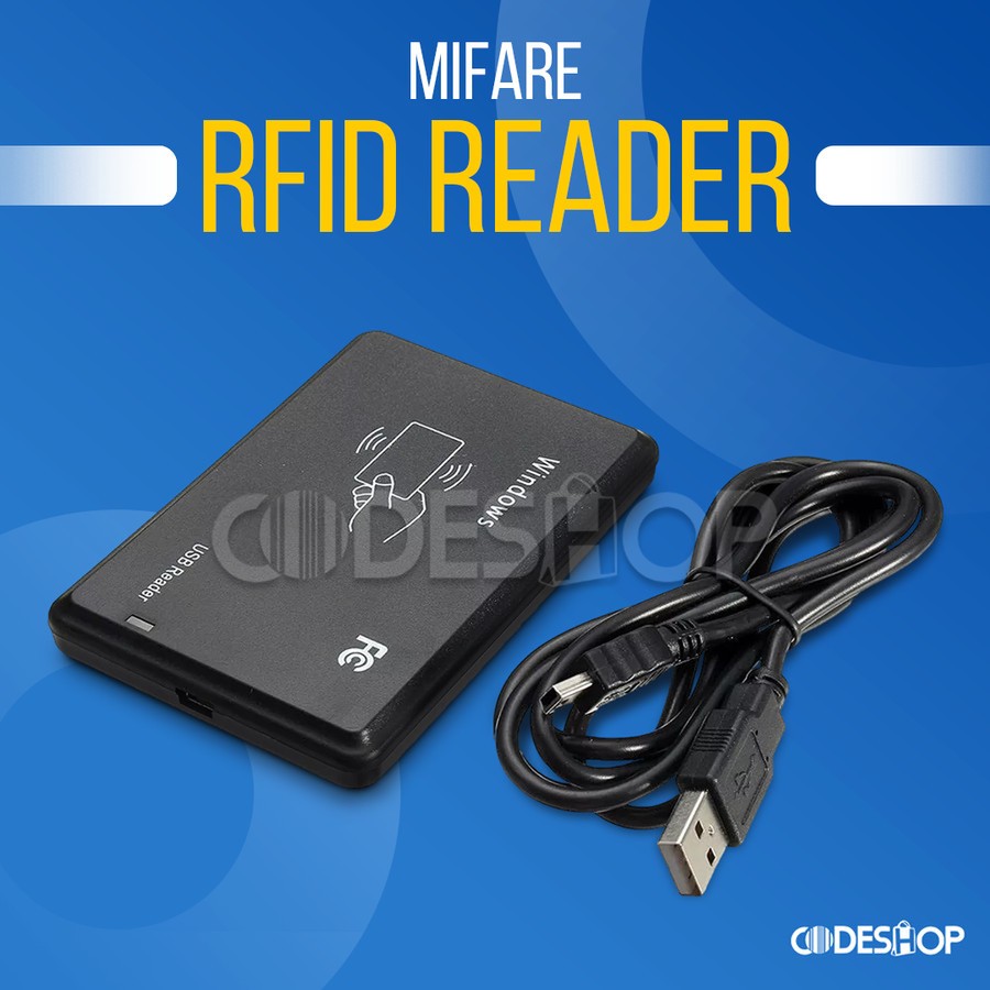 RFID Reader Mifare 13.56 MHz Contactless Plug and Play | Shopee Philippines