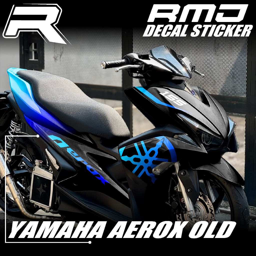 Decal Sticker Full Body Motorcycle Yamaha AEROX 155 NVA 2016 2017 2018 ...