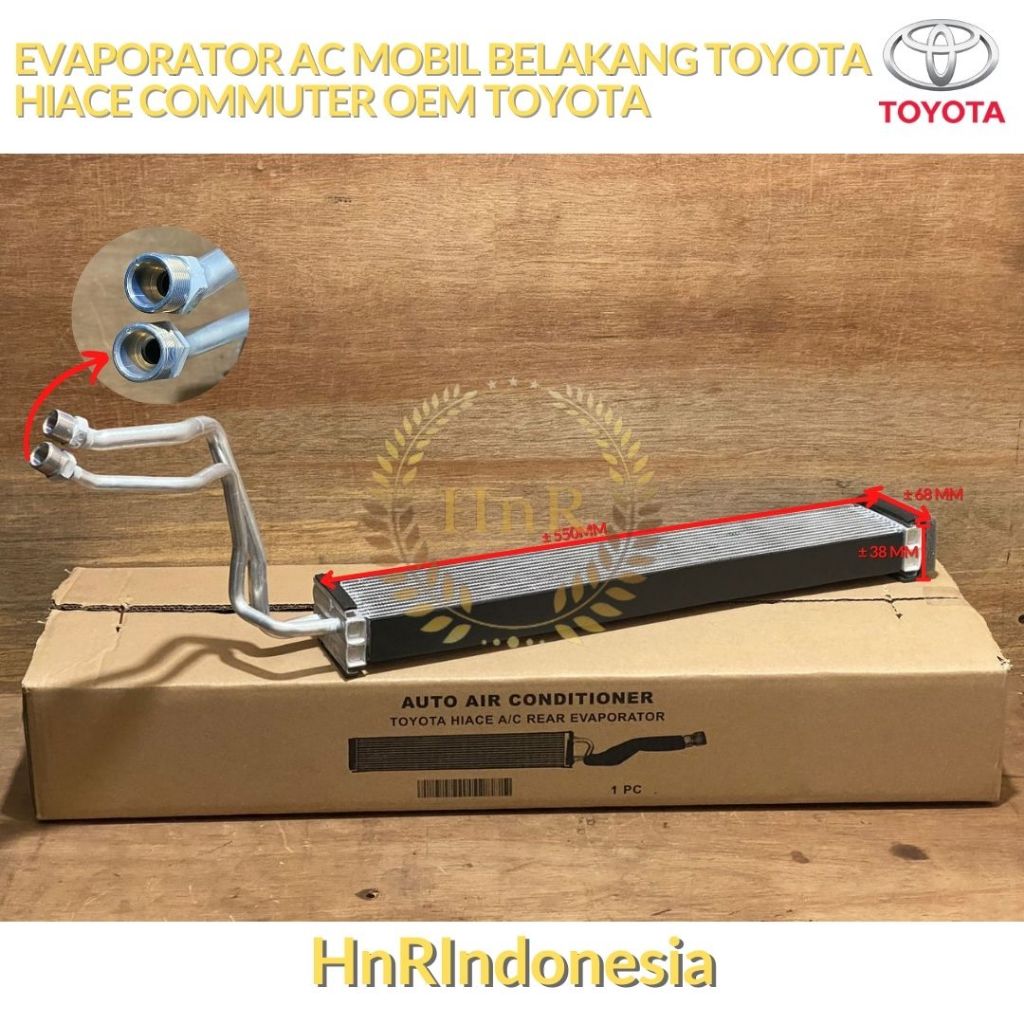 Toyota Hiace Commuter OEM PREMIUM QUALITY Car AC Rear Cooling Evaporator | Shopee Philippines