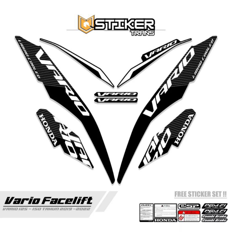 Striping VARIO FACELIFT ALL NEW VARIO/ MOTIF 56 / VARIO FACELIFT ...