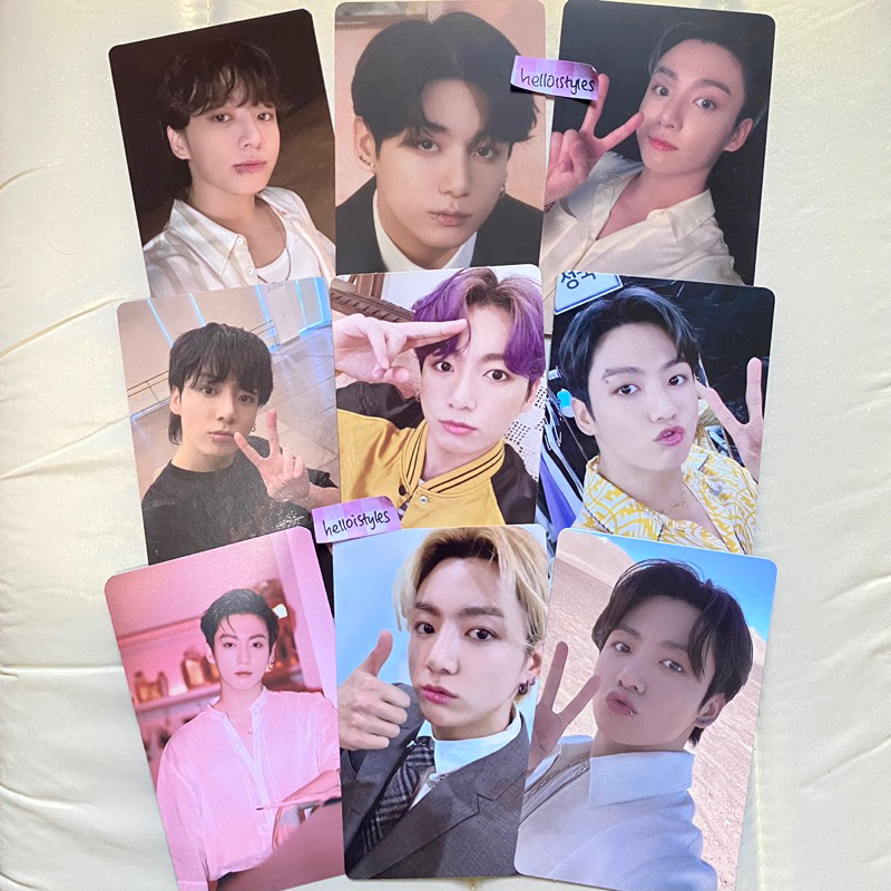 Photocard BTS Jungkook JK LD POB Luckydraw Golden Proof Hybe Insight BE ...