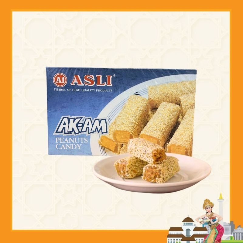 Akam Peanuts Candy / Ak-Am A1 Original from Medan | Shopee Philippines