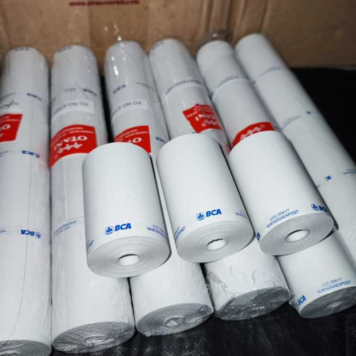 Receipt Of BCA LOGO Transaction Receipt 58X40 THERMAL Paper | Shopee ...