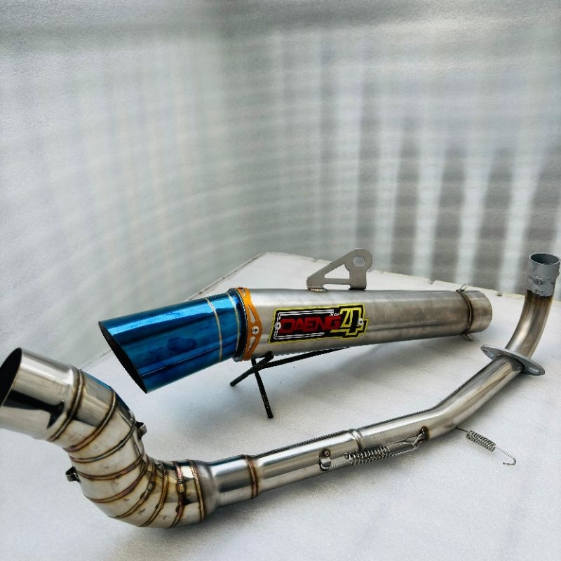 Open spec daeng Sai4 pipe exhaust for wave, xrm 100/110/125 fury 125 ...