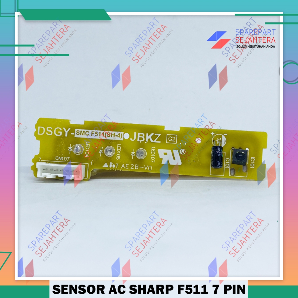 Sharp THAILAND AC MODULE REMOTE SENSOR F511 7 PIN PCB DISPLAY REMOTE ...