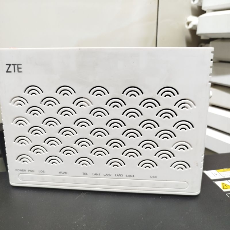 ZTE ZXHN F660 V6 GPON complete with adapter | Shopee Philippines