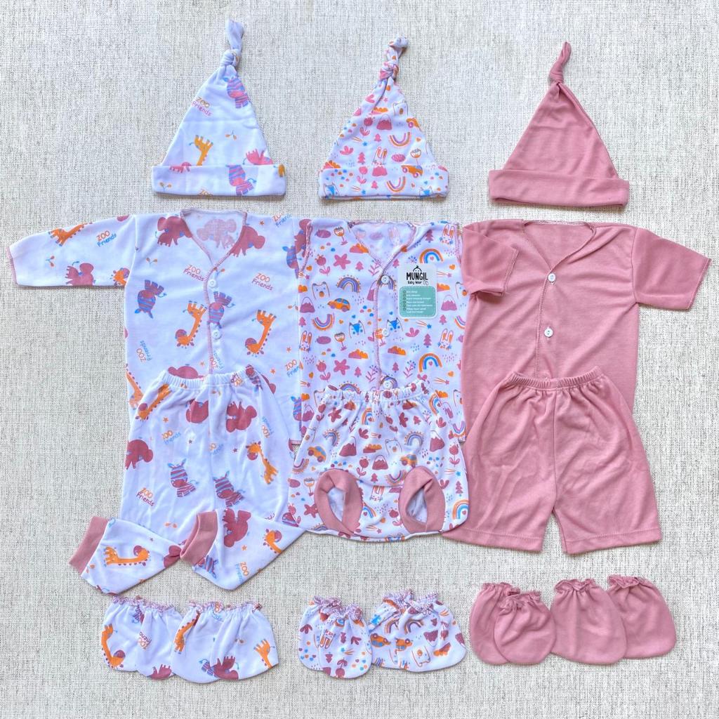 12 PCS Newborn Baby Supplies Baby Clothes Birth Gifts complete package ...