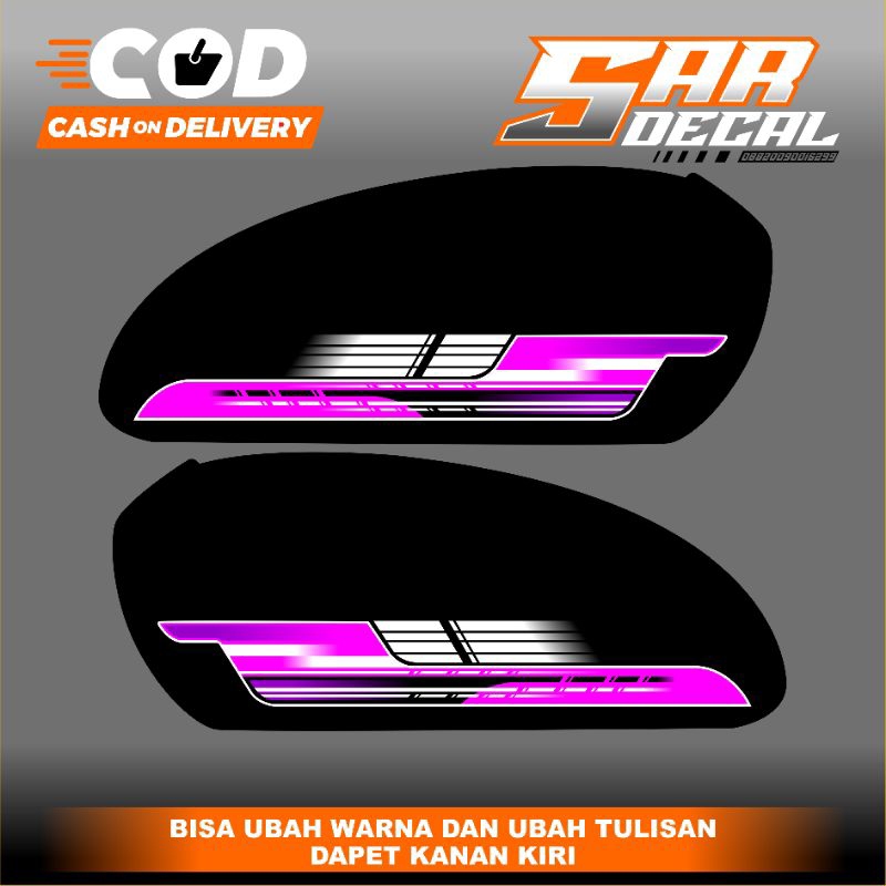 Striping Tank cb 100 cb 125 Sticker les cb striping cb air brush cb ...