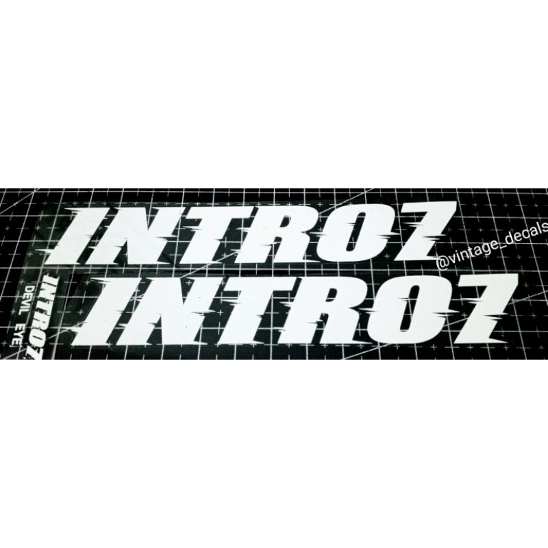 Decals replacements Crank Chainring fixed gear Intro7 Intro7tech OTA ...