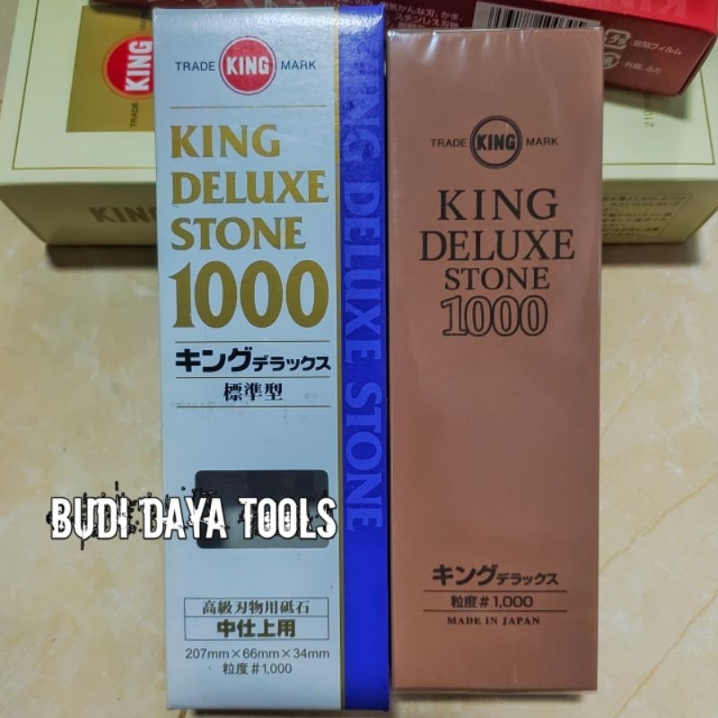 King Deluxe Stone Grit 1000 Whetstone Made In Japan | Shopee Philippines