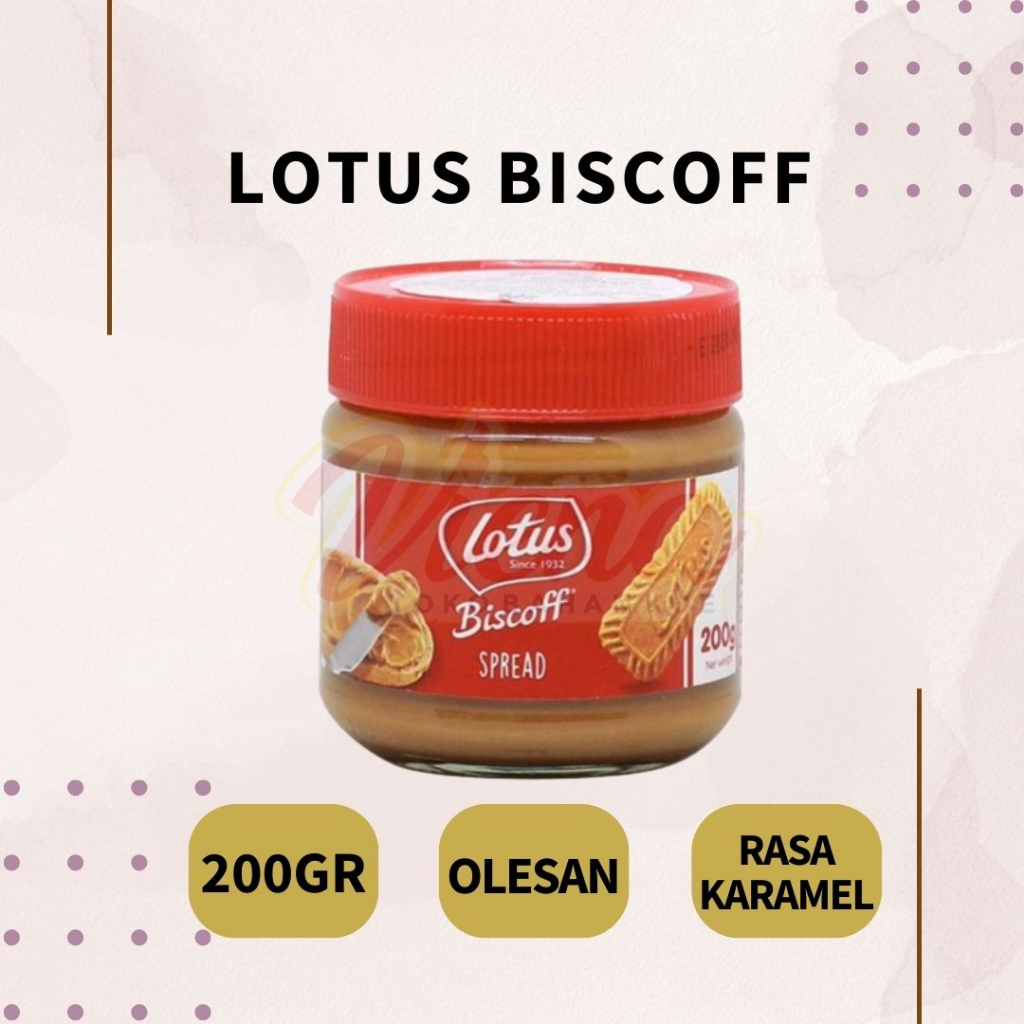 Lotus Biscoff Spread Smooth 200gr/Lotus Biscuit Jam 200gr | Shopee ...