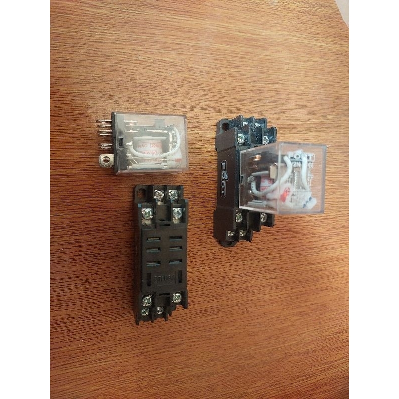 Relay ly2 220v 10a 8 feet 1set FORT Original | Shopee Philippines