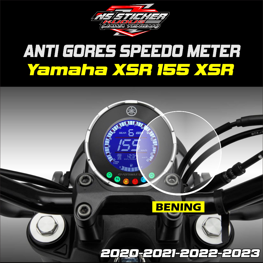 Yamaha XSR155 XSR Speedometer Protector Sticker 2020 2021 2022 2023 NS ...