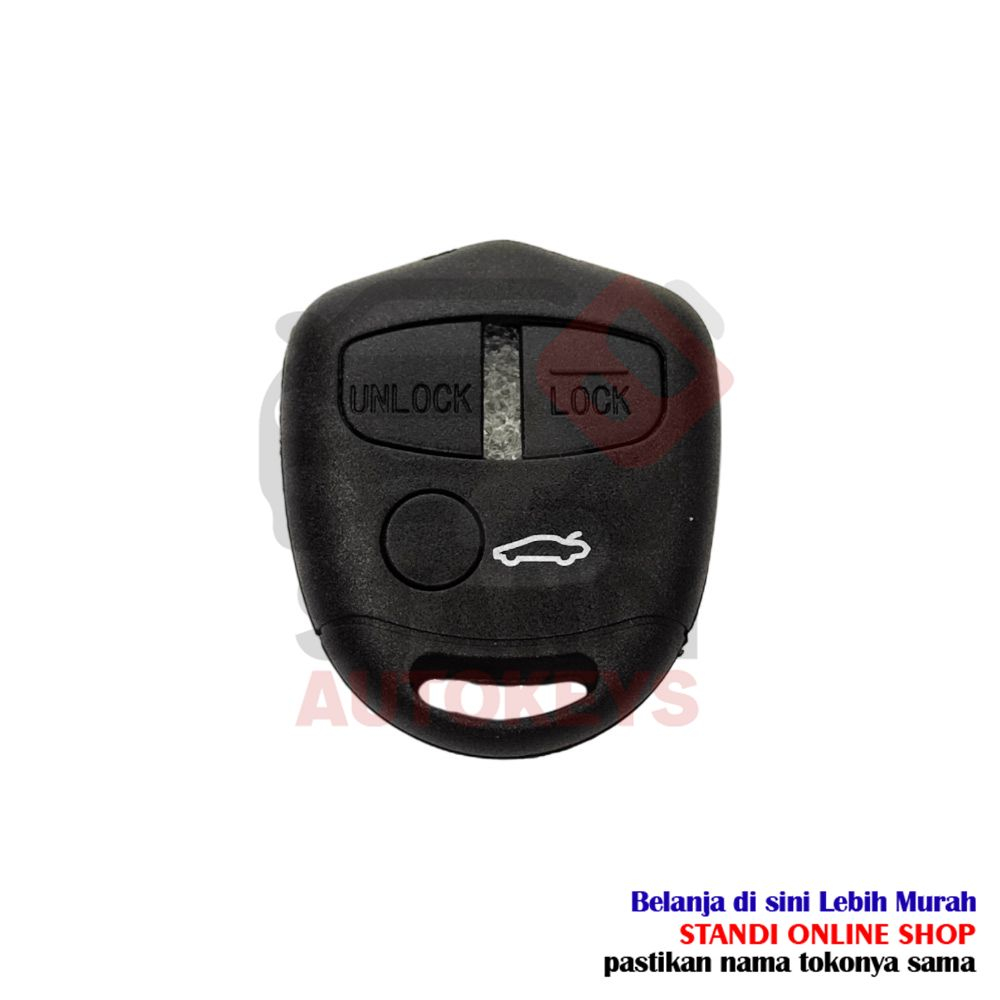 TOMBOL Mitsubishi Lancer 3 Button Remote Key Housing Key Casing ...